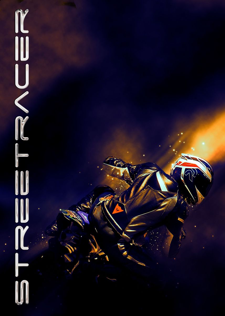 'Streetracer 7' Poster, picture, metal print, paint by Petra ...