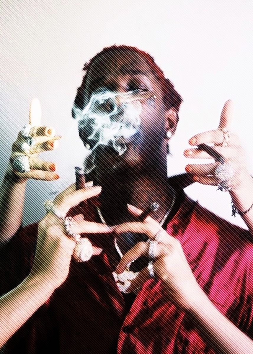 'Young Thug Rapper' Poster, picture, metal print, paint by Michael ...