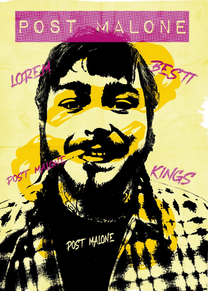 'Rapper Vintage' Poster, picture, metal print, paint by UltraSnail ...