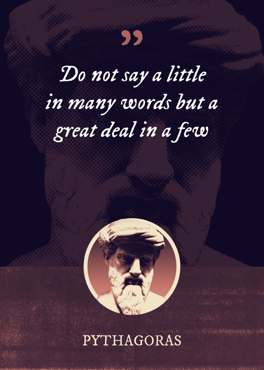 'Do not say a little in ' Poster, picture, metal print, paint by ...