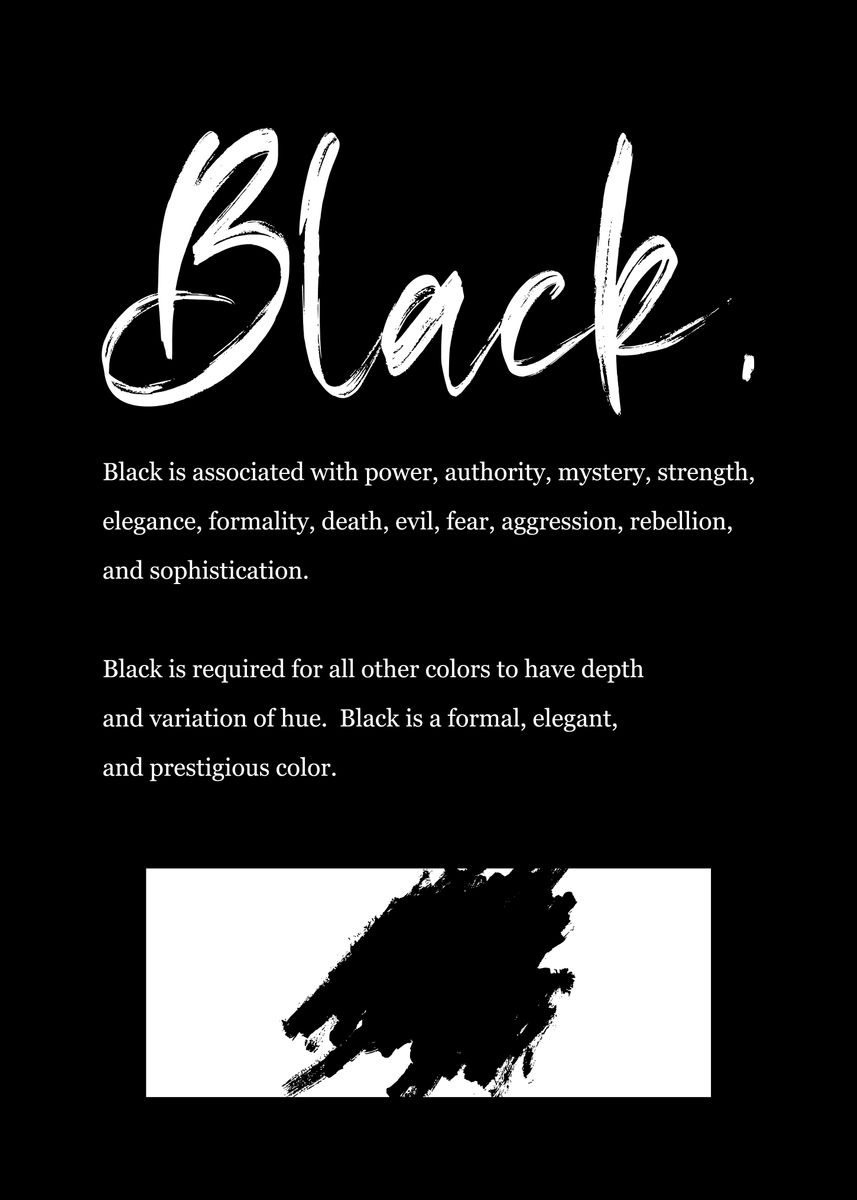 'BLACK COLOR WHEEL' Poster, picture, metal print, paint by Atomic ...