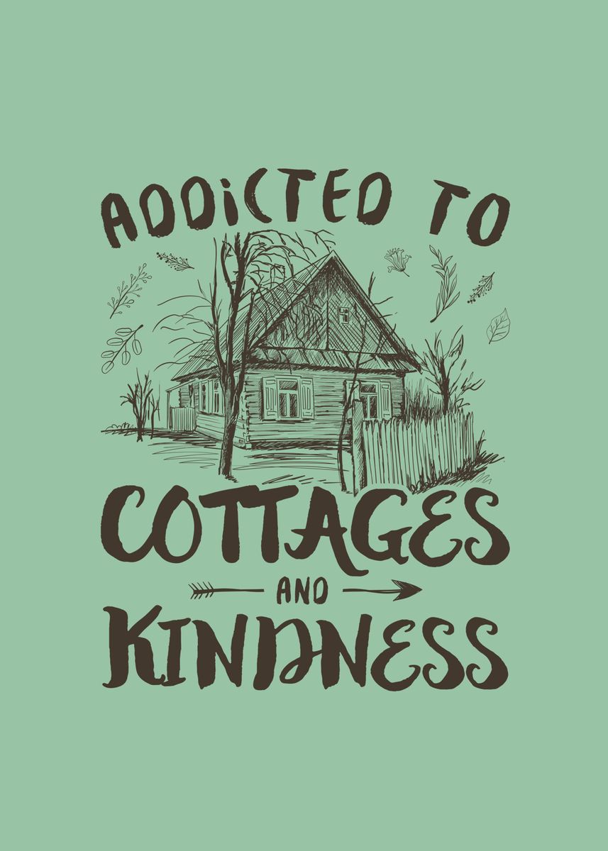 'Cottagecore Kindness' Poster by AestheticAlex | Displate