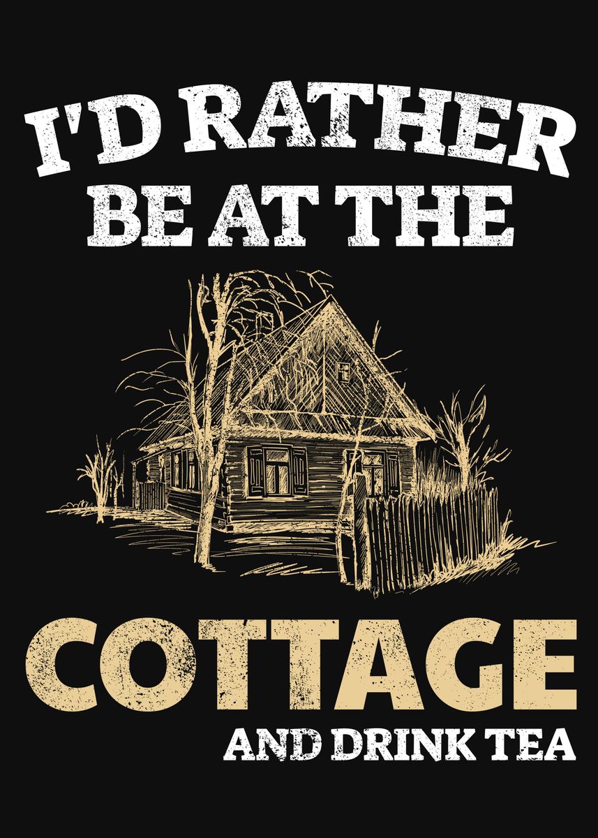 'Cottagecore Cottage Tea' Poster by AestheticAlex | Displate