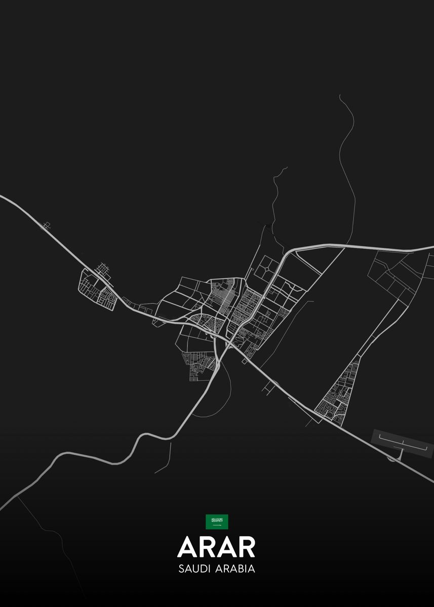 'Arar SA' Poster, picture, metal print, paint by IMR Designs | Displate