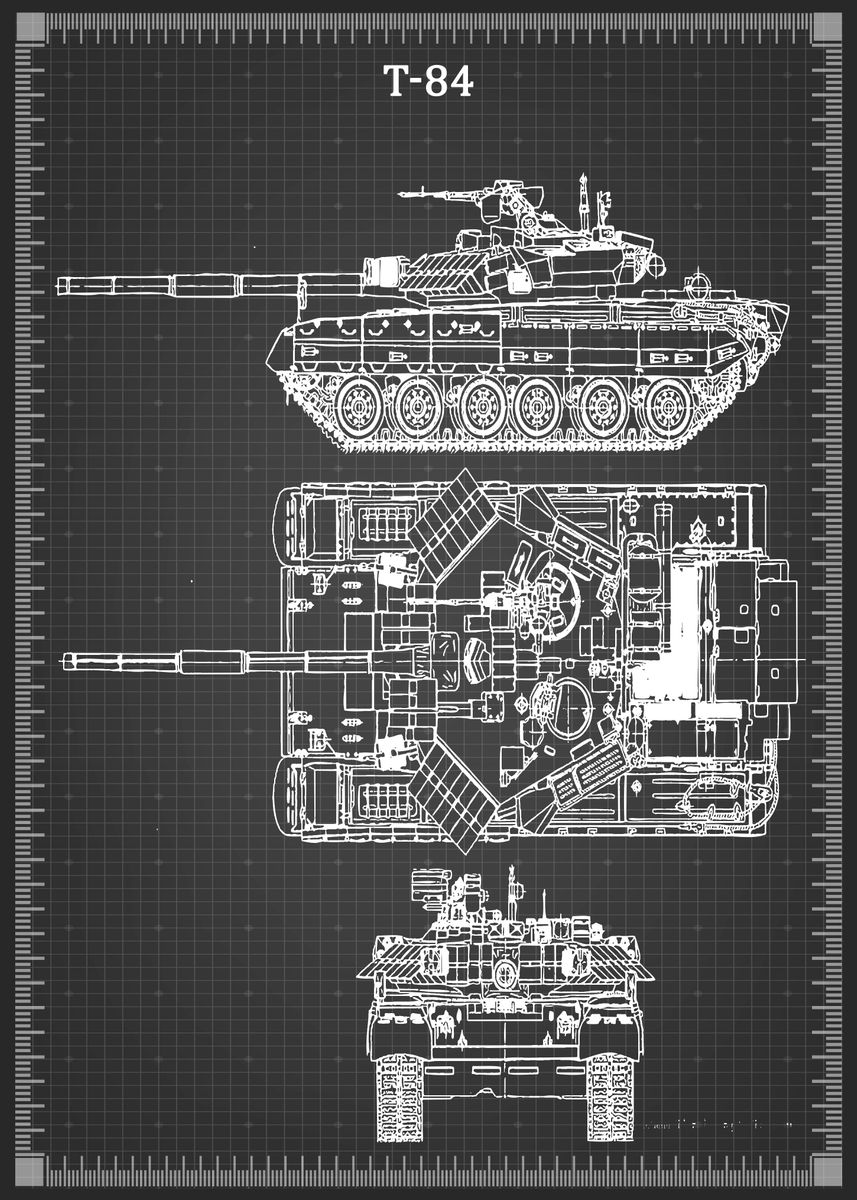 'T 80' Poster by RickyEKelly | Displate