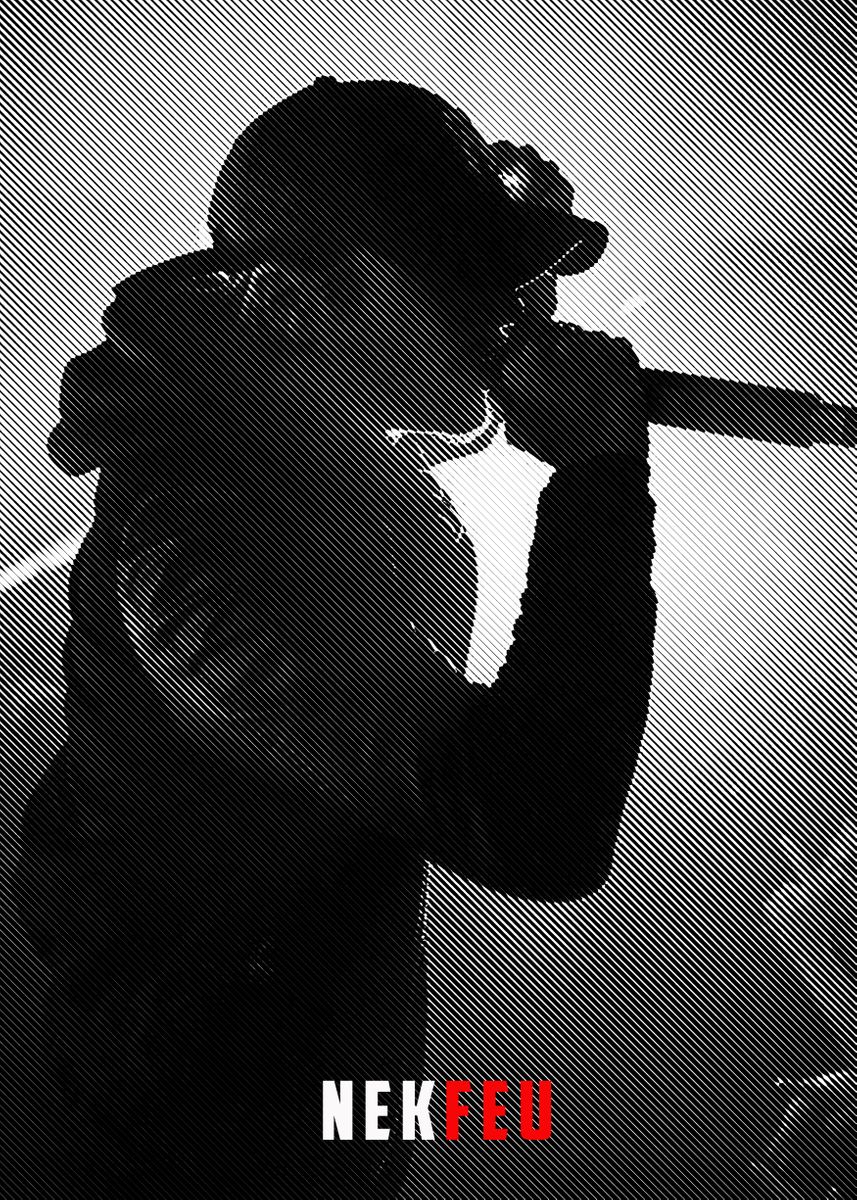 'NEKFEU' Poster by Daisuke Miftah | Displate