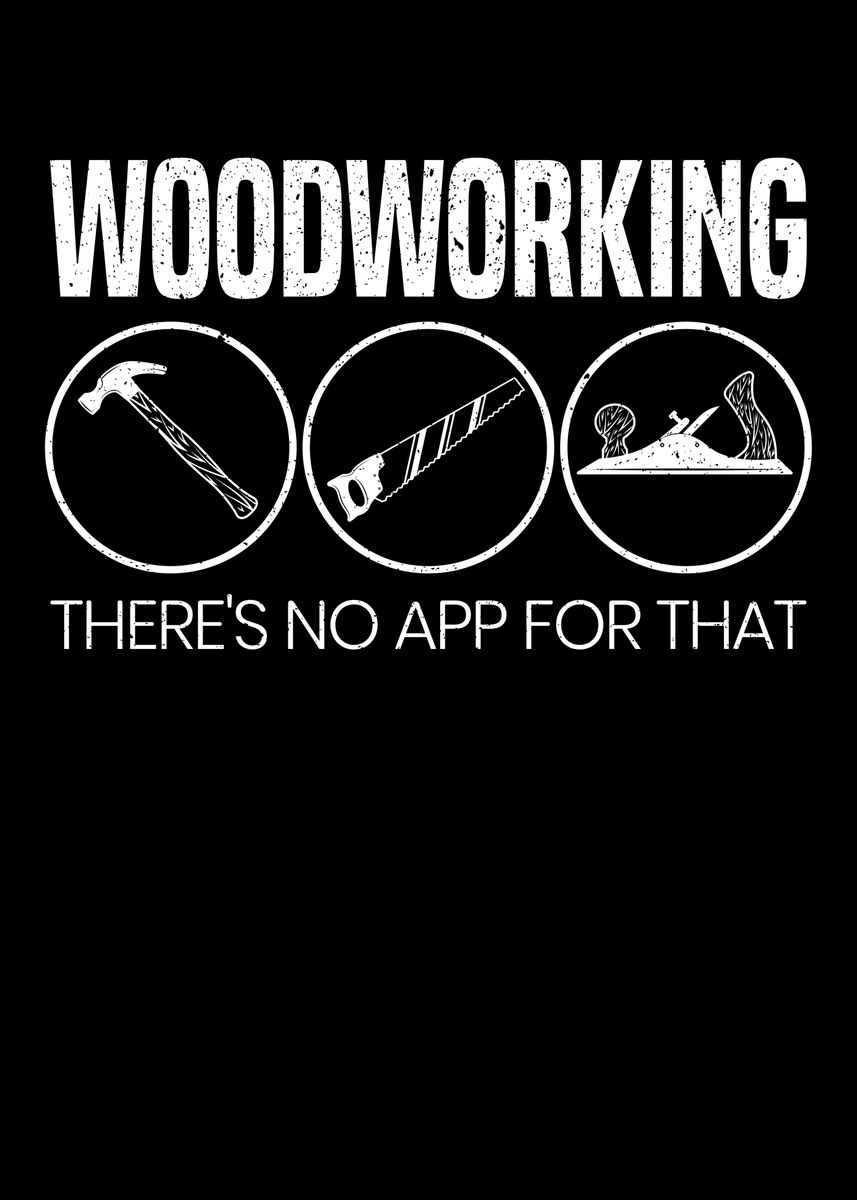 'Woodworking ' Poster, picture, metal print, paint by NAO | Displate