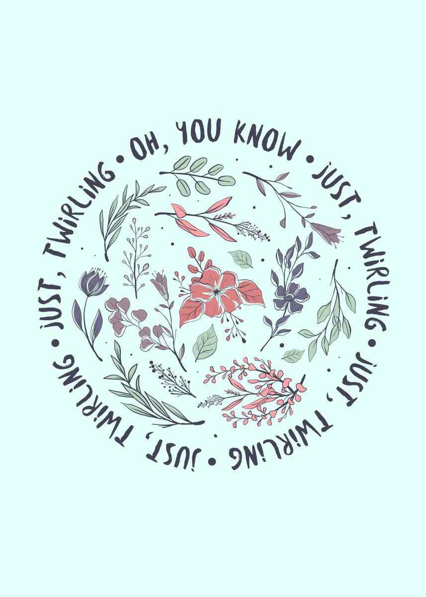 'Cottagecore Flower Floral' Poster, picture, metal print, paint by ...