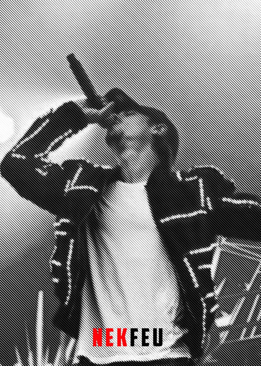 'NEKFEU' Poster, picture, metal print, paint by Daisuke Miftah | Displate