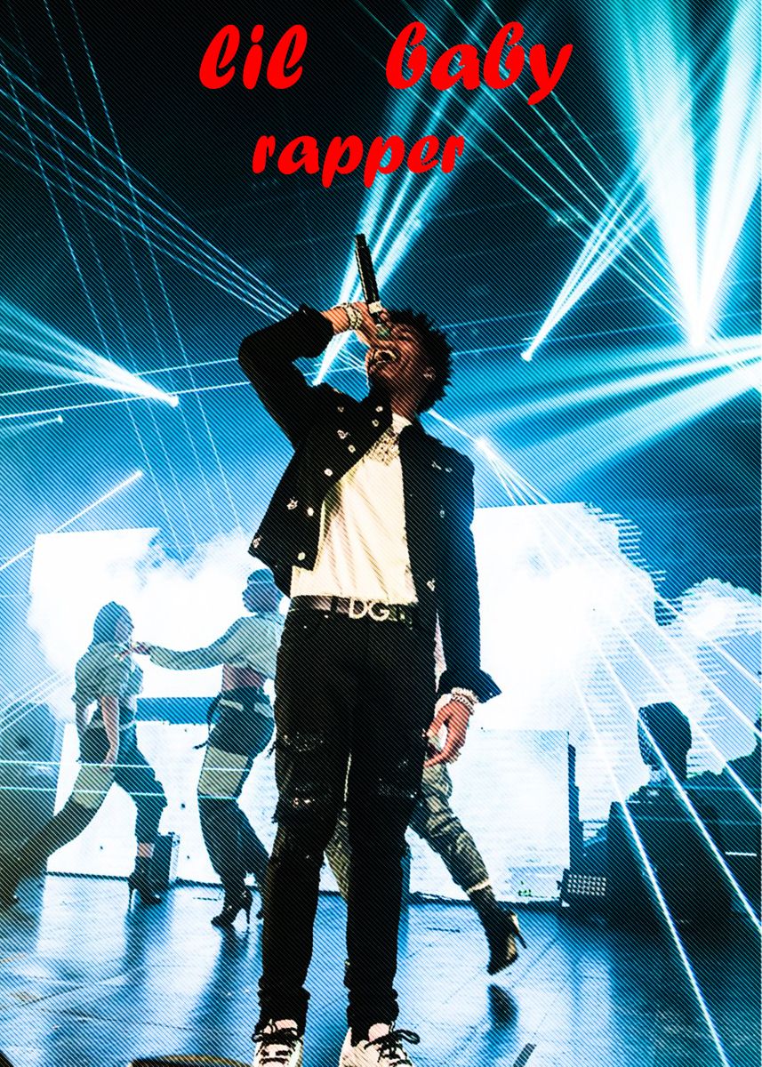 'Lil Baby Rapper' Poster by Hawysia Leyna | Displate