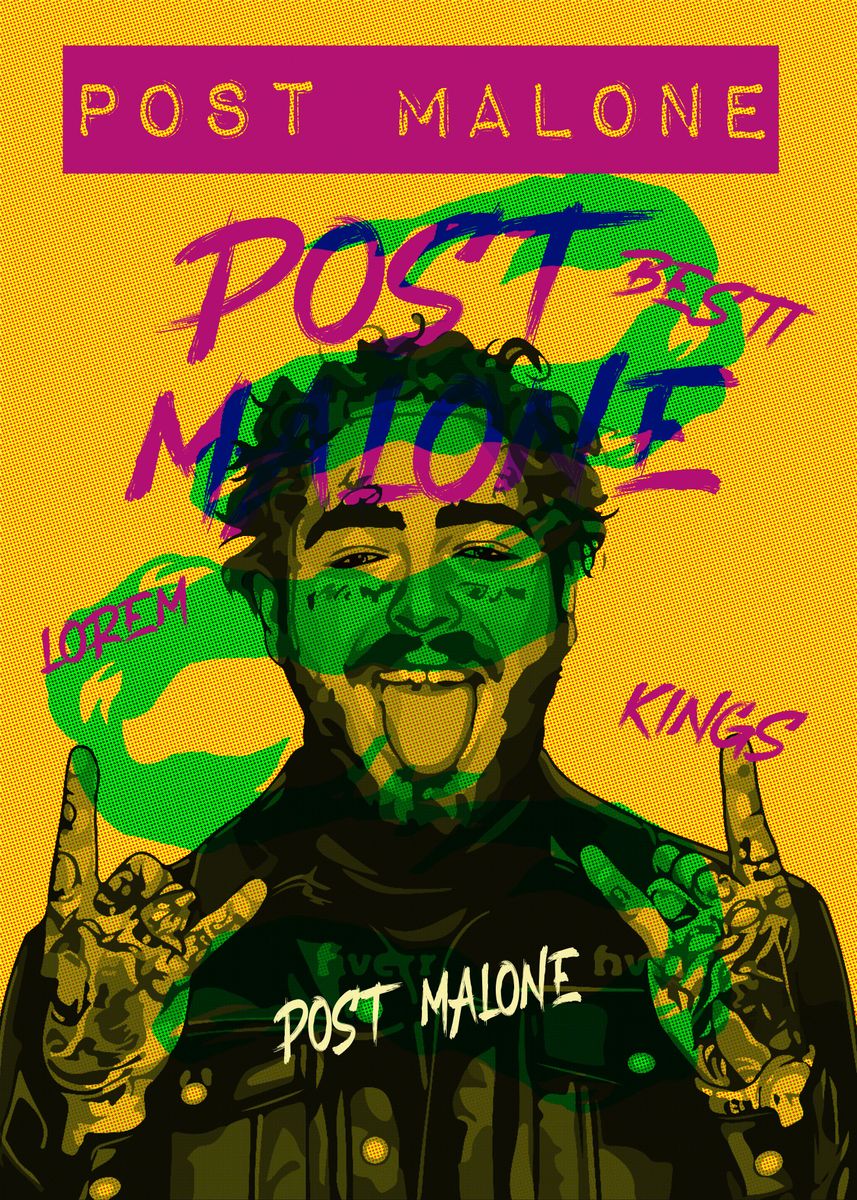 'Rapper Vintage' Poster, picture, metal print, paint by UltraSnail ...