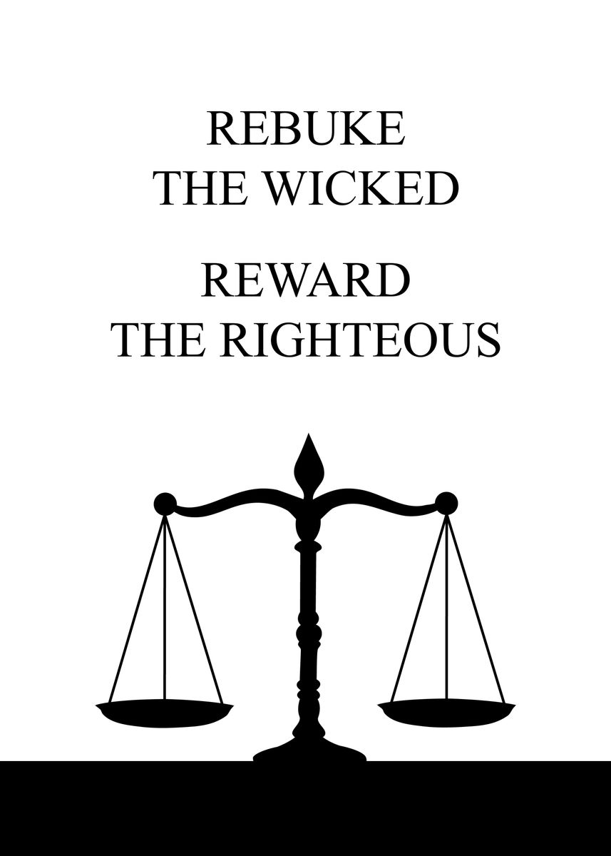 'Rebuke and Reward' Poster, picture, metal print, paint by ABConcepts ...