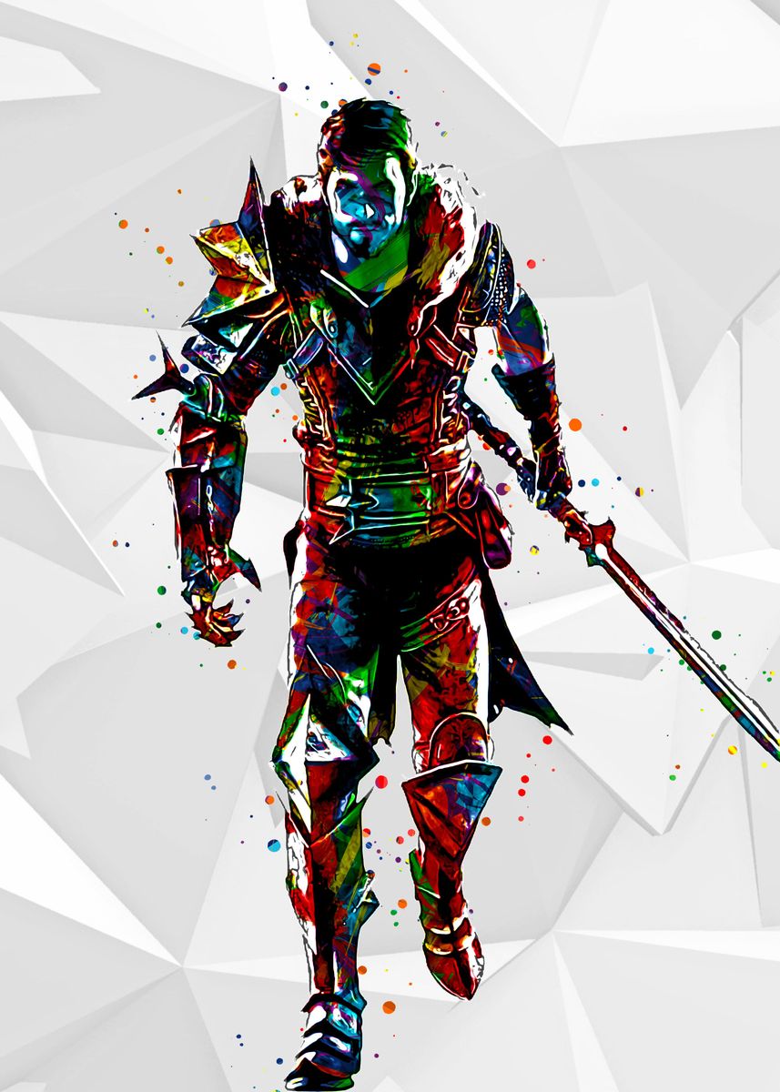 'Dragon Age Inquisition' Poster by MarcosHarris Studio | Displate