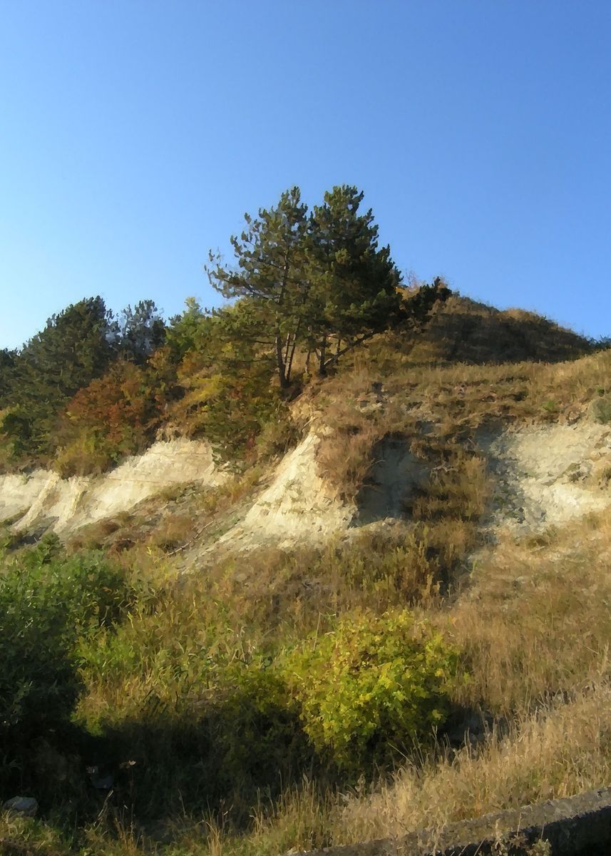 'VIntage cliff' Poster, picture, metal print, paint by Edy Art Space ...