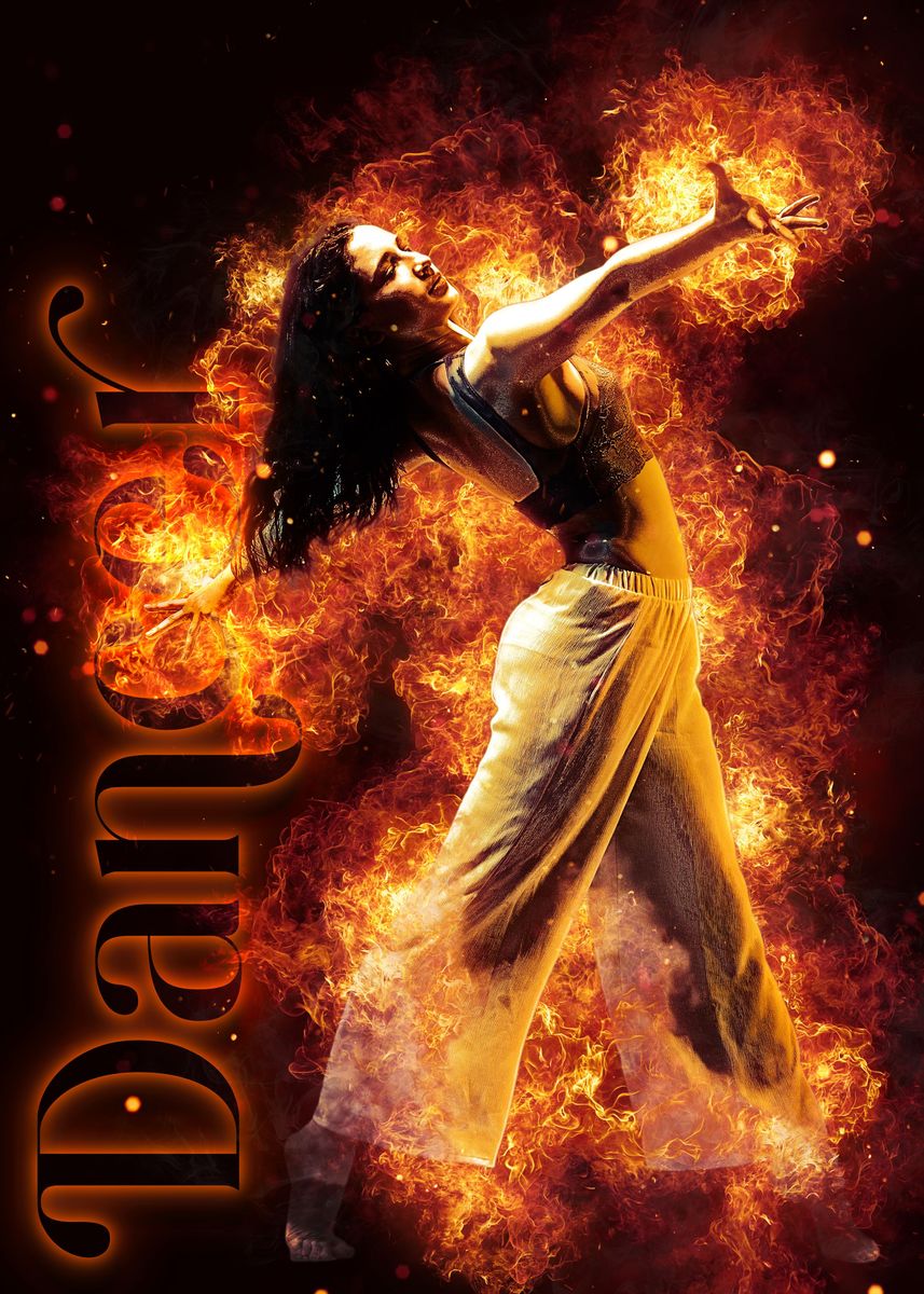 'Dancer 1' Poster, picture, metal print, paint by Petra Rommelfanger ...