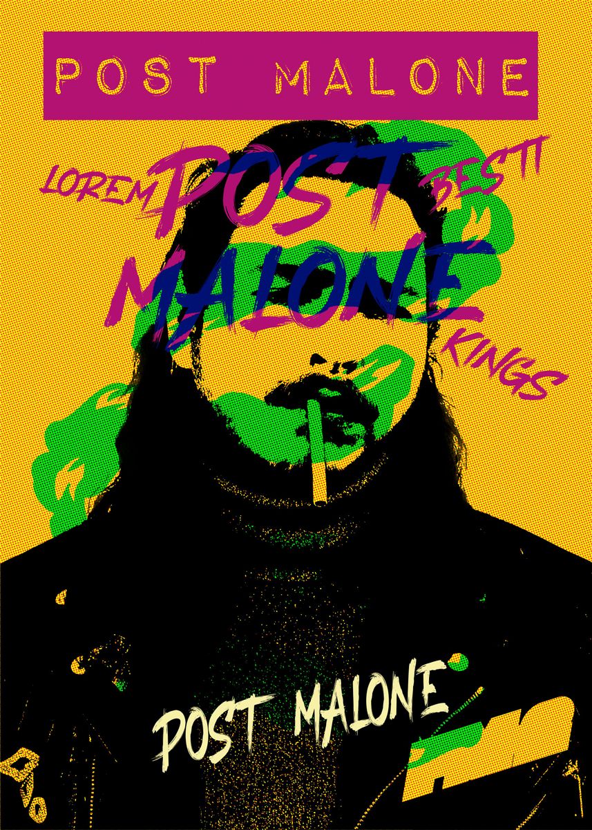 'Rapper Vintage' Poster, picture, metal print, paint by UltraSnail ...