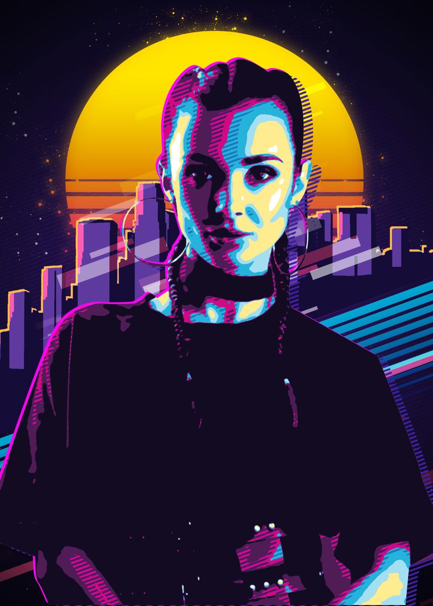 'dj da queen' Poster, picture, metal print, paint by Bestselling Music ...