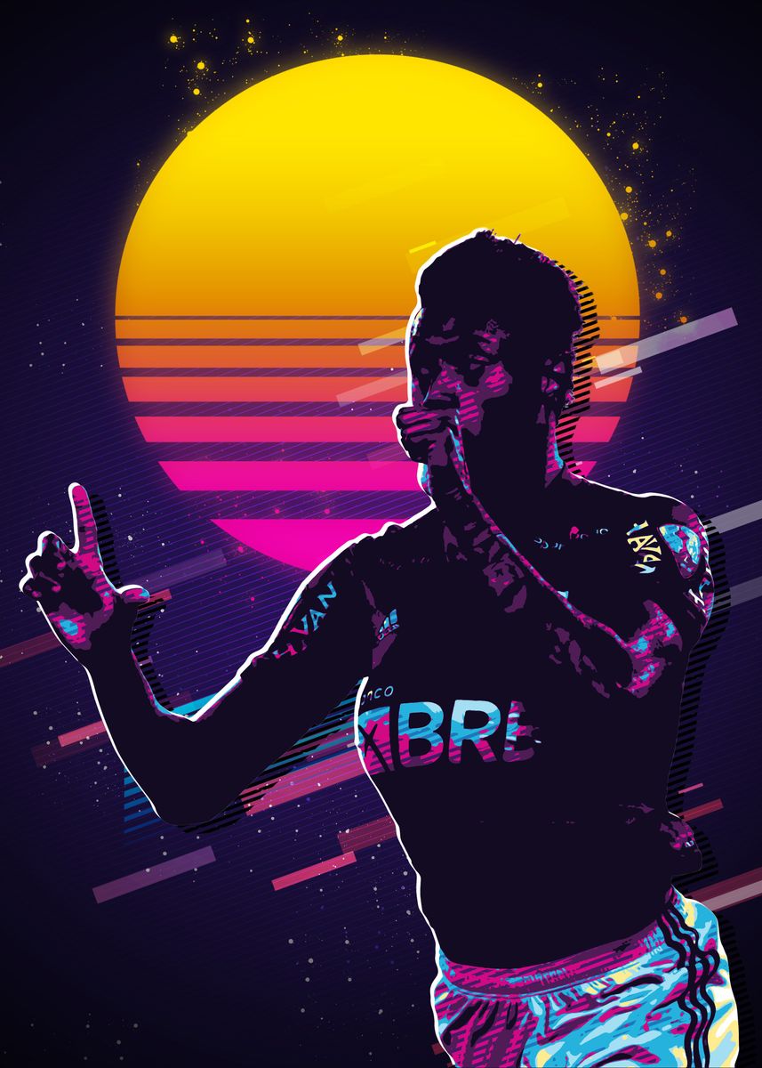 'Bruno Henrique' Poster by Trending Collections | Displate