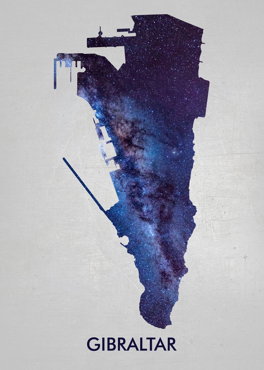 'GIBRALTAR' Poster by Atomic Chinook | Displate