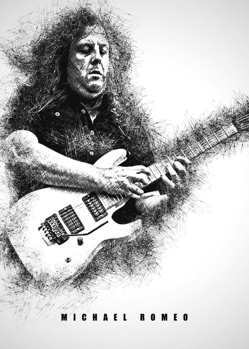 'Michael Romeo' Poster by Clay Williams | Displate