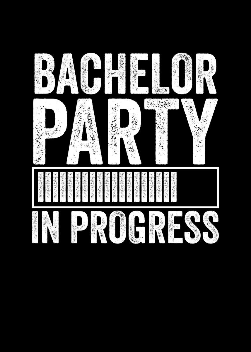 'Bachelor Party progress' Poster, picture, metal print, paint by BeMi ...