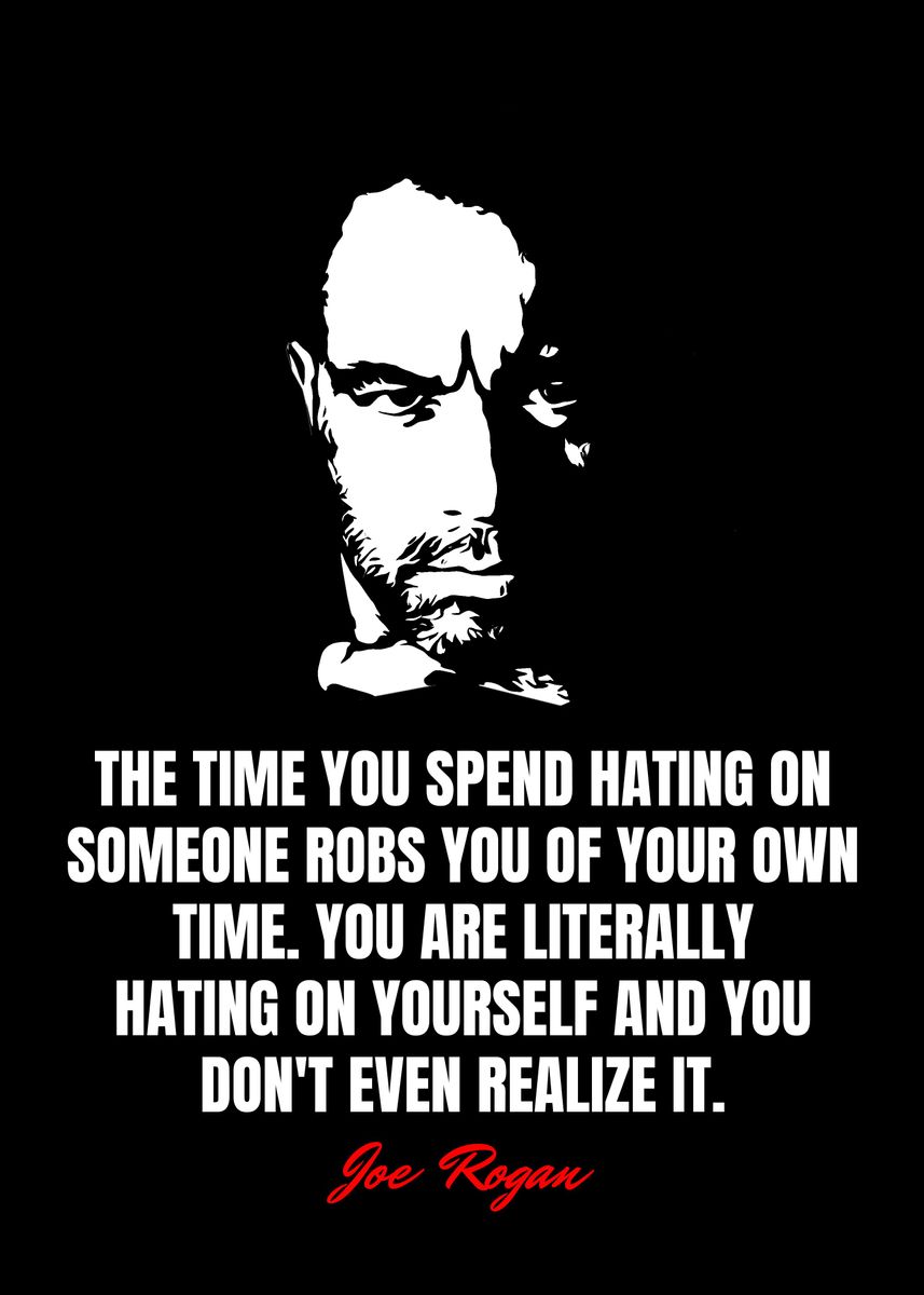 'Joe Rogan Quotes' Poster by Best Quotes | Displate