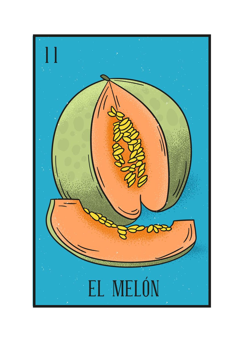 'Mexican Bingo Wall Decor' Poster by Decoratier Qwerdenker | Displate