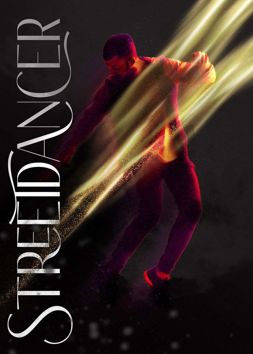 'Streetdancer' Poster, picture, metal print, paint by Petra ...