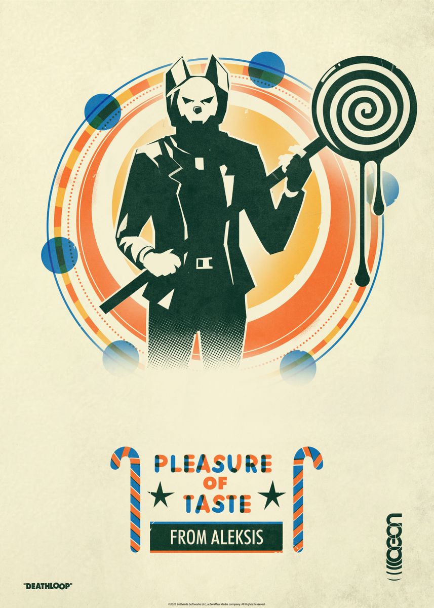 'Pleasure of Taste' Poster, picture, metal print, paint by Deathloop ...