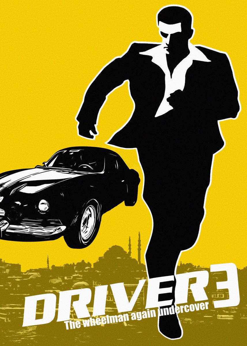 'Driver 3 undercover' Poster, picture, metal print, paint by KyomaArt ...
