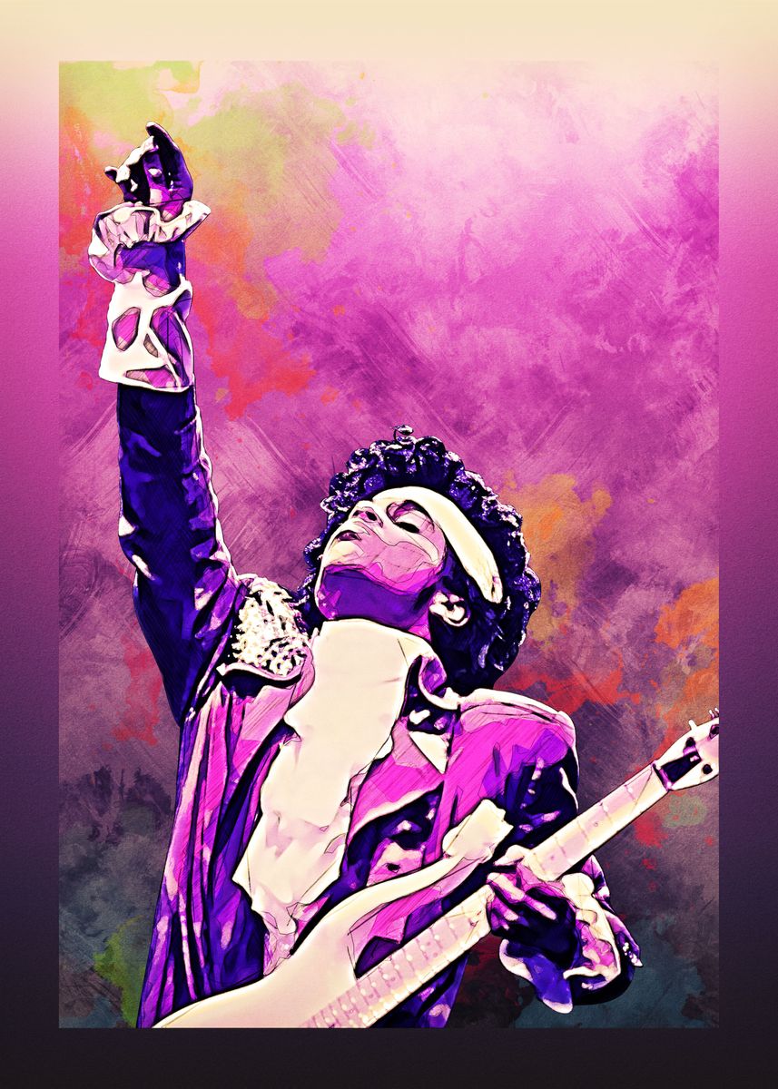 'Prince' Poster, picture, metal print, paint by Alva Donna | Displate