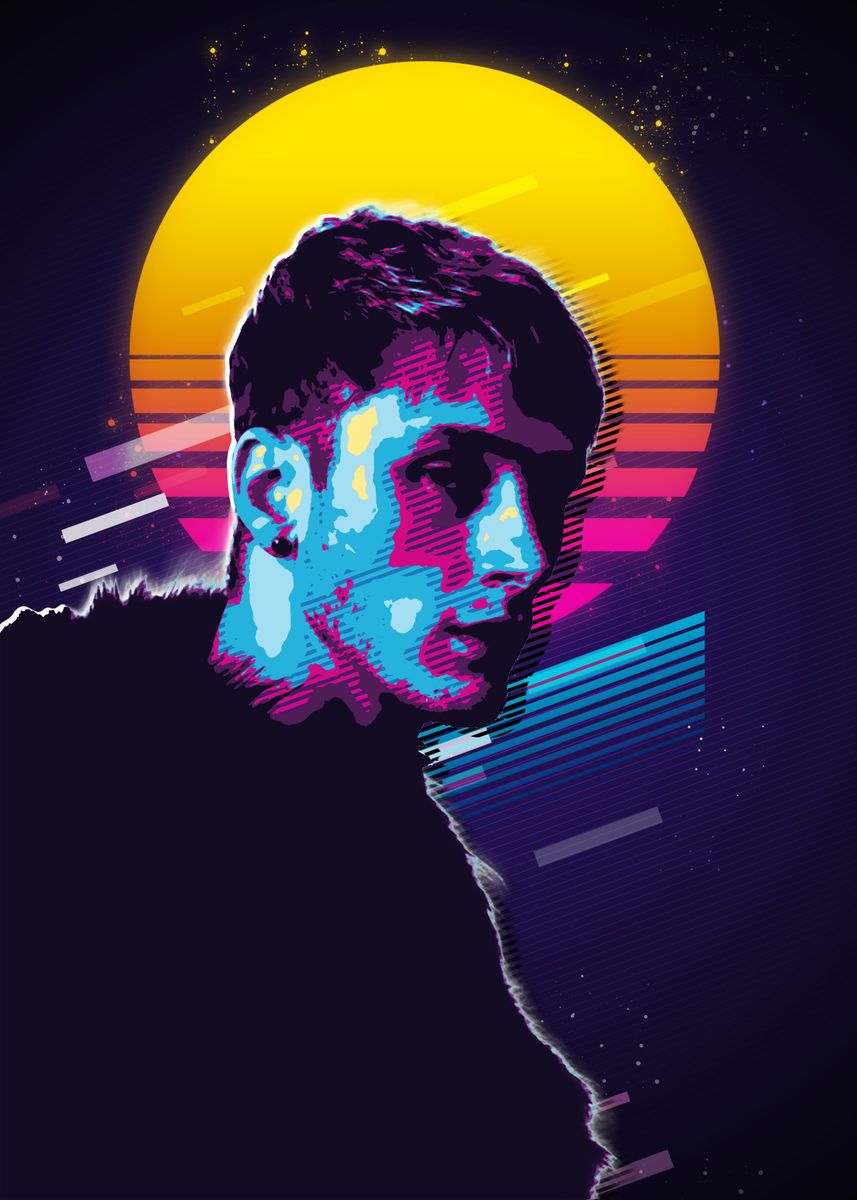 'Machine Gun Kelly' Poster, picture, metal print, paint by Trending ...