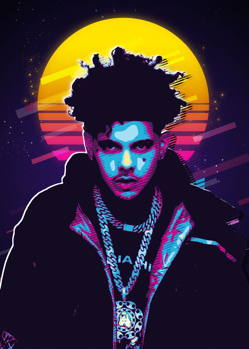 'Smokepurpp' Poster, picture, metal print, paint by Trending Music ...