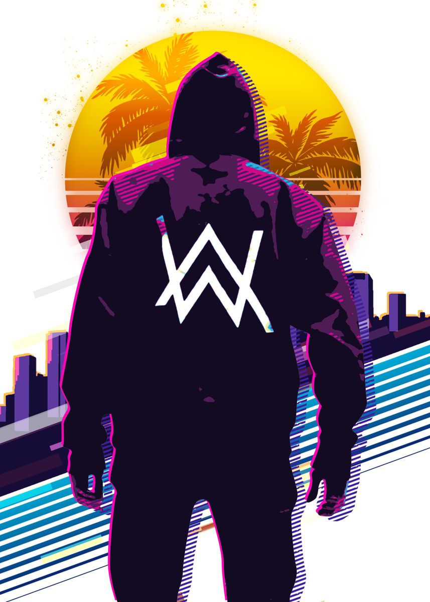 'alan walker' Poster by Bestselling Music Posters | Displate
