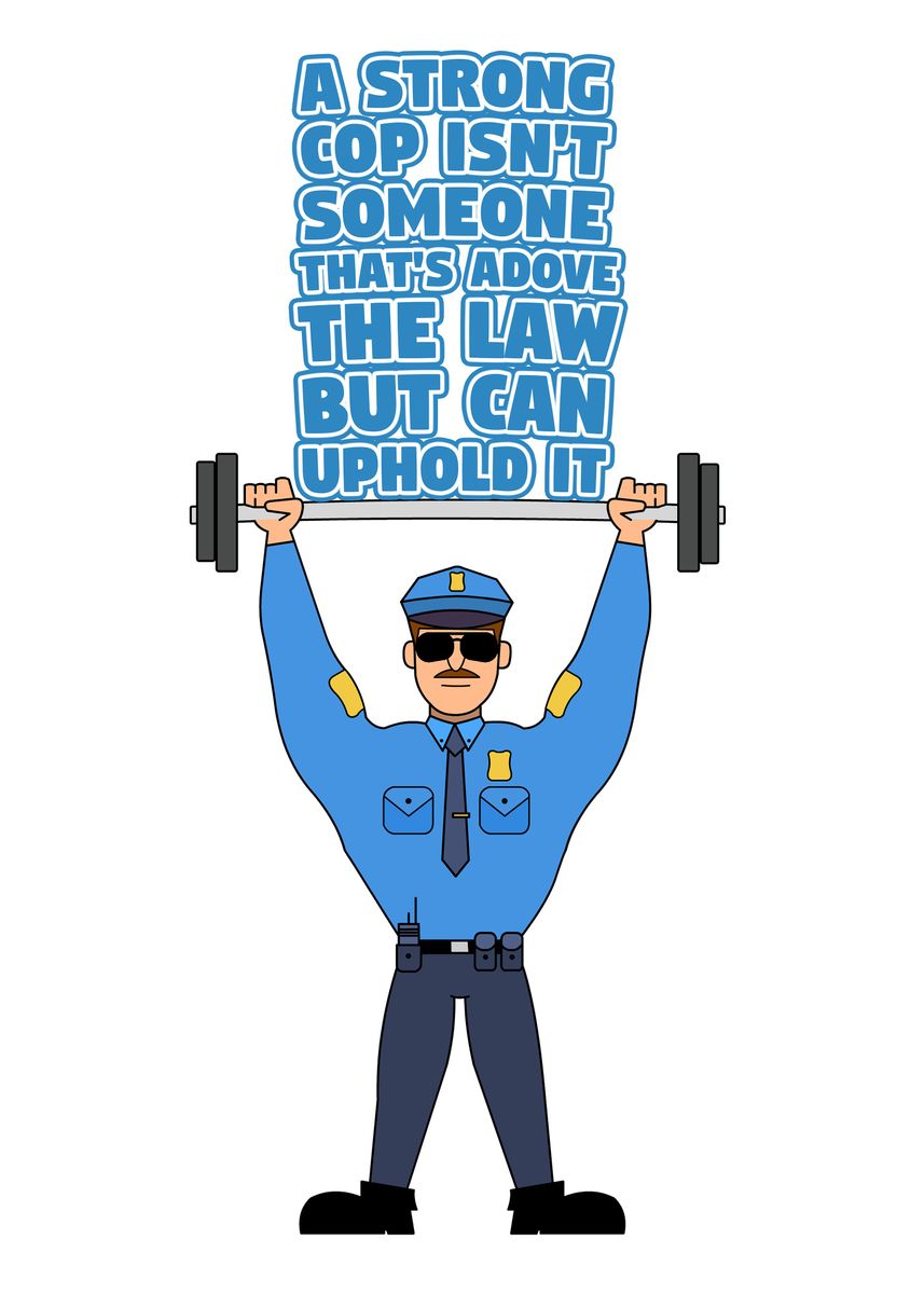 'Not above the law' Poster by HomeStead Digital | Displate