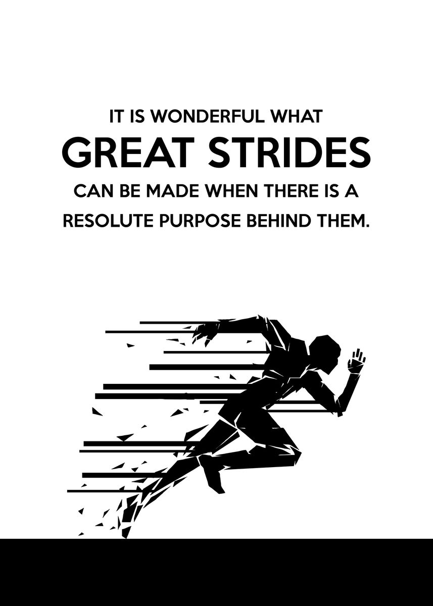 'Winston Churchill Strides' Poster, picture, metal print, paint by ...