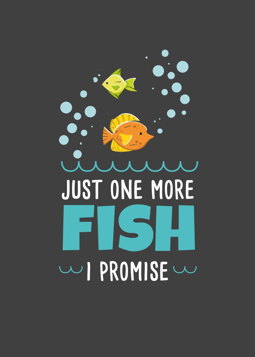 'Aquarium Fish Love' Poster by MaximusDesigns | Displate