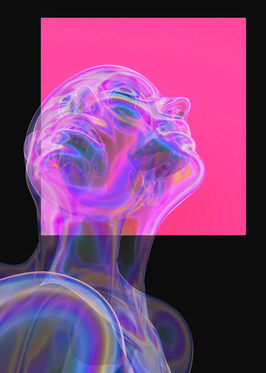 'Doppelganger' Poster, picture, metal print, paint by Pietro Cozzi ...