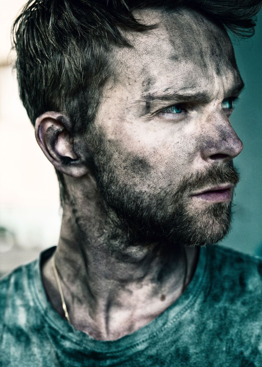 'Male Fashion Model' Poster, picture, metal print, paint by Aiden Tells ...