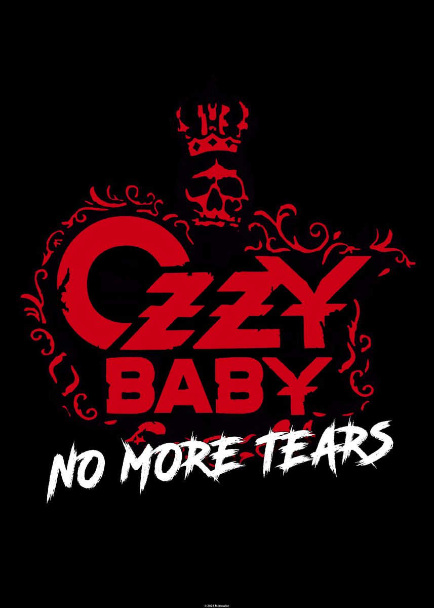 'No More Tears' Poster, picture, metal print, paint by Ozzy Osbourne ...