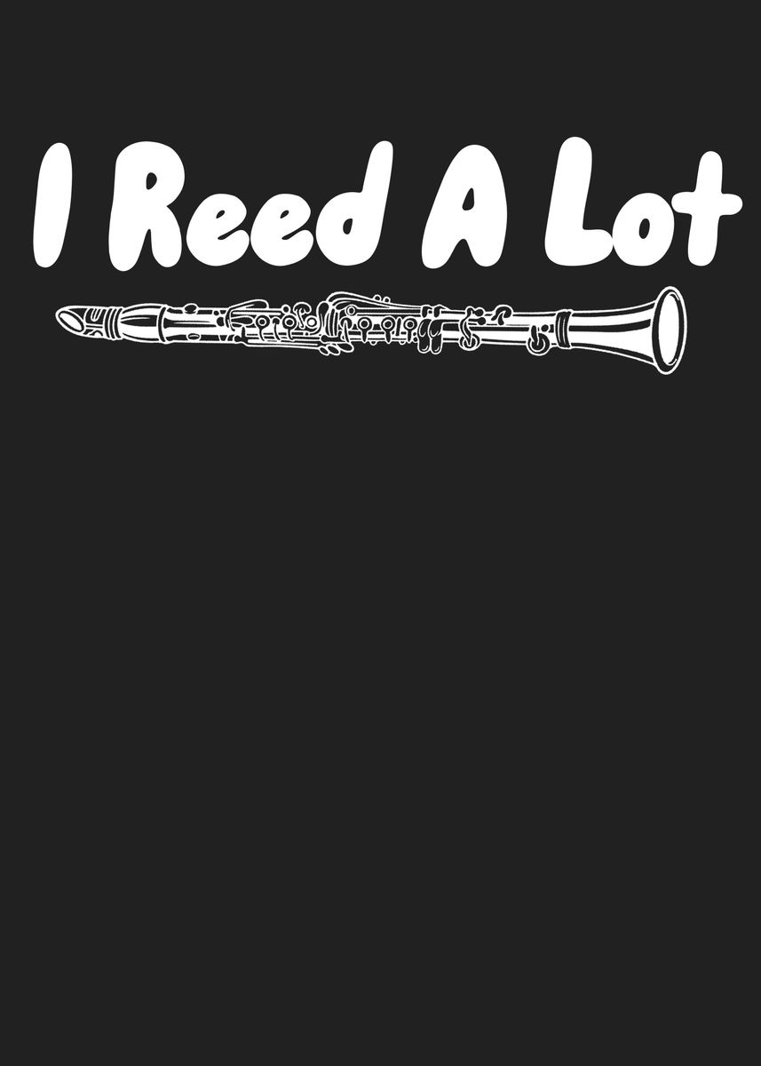 'I reed a lot' Poster, picture, metal print, paint by maxdesign | Displate