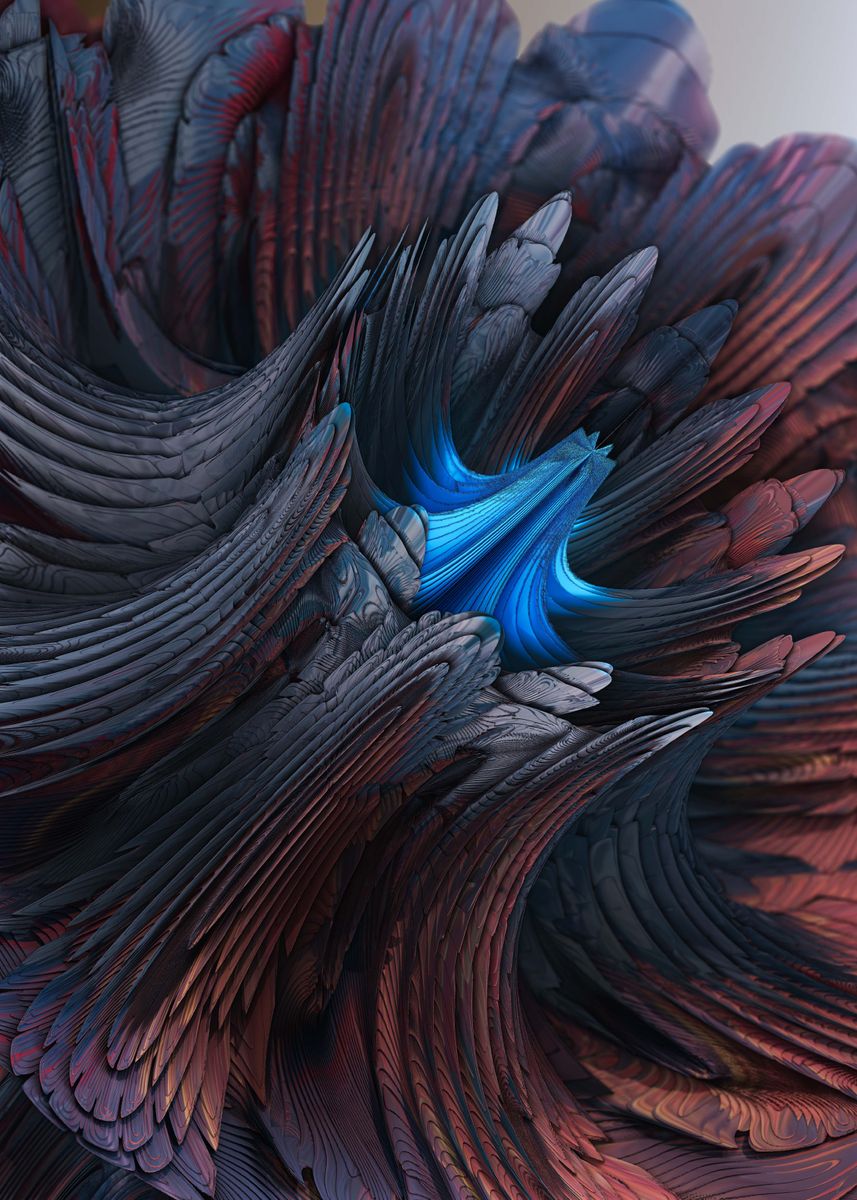 'Neon' Poster, picture, metal print, paint by Doctor Dussel | Displate