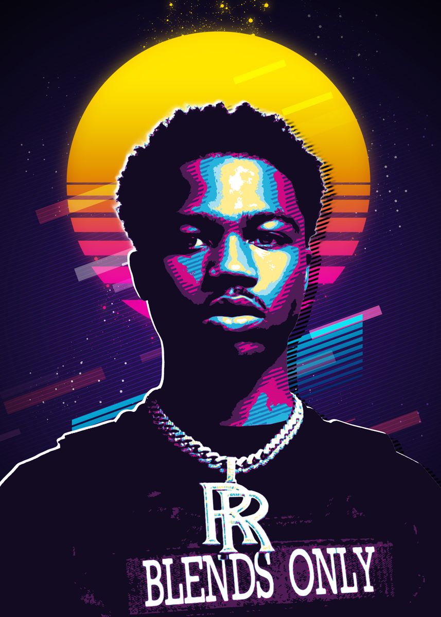 'Roddy Ricch' Poster, picture, metal print, paint by Trending Music ...