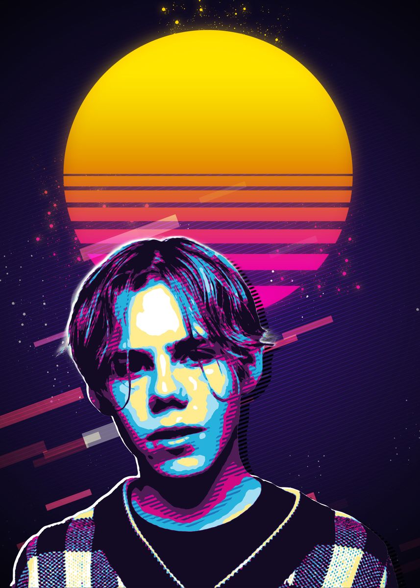 'The Kid LAROI' Poster, picture, metal print, paint by Trending Music ...