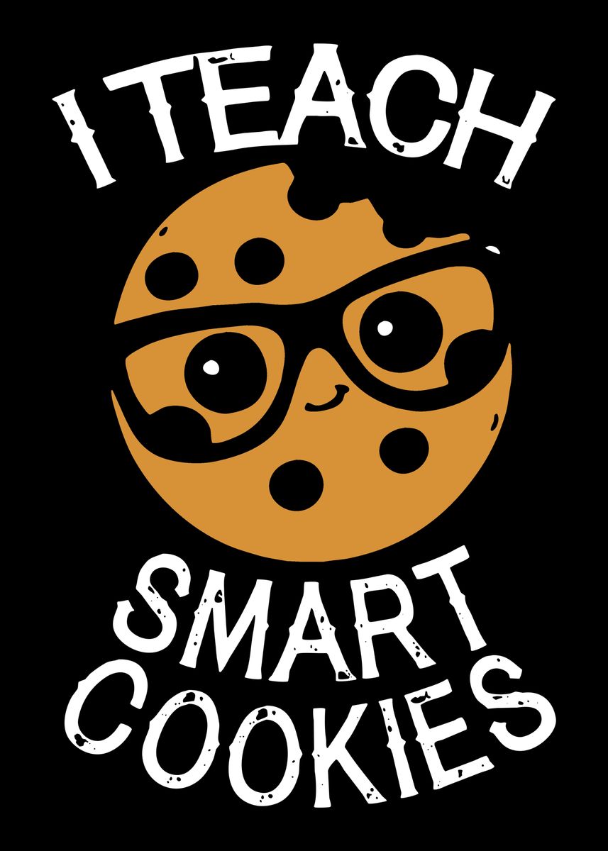 'smart cookies' Poster, picture, metal print, paint by seruni shop ...