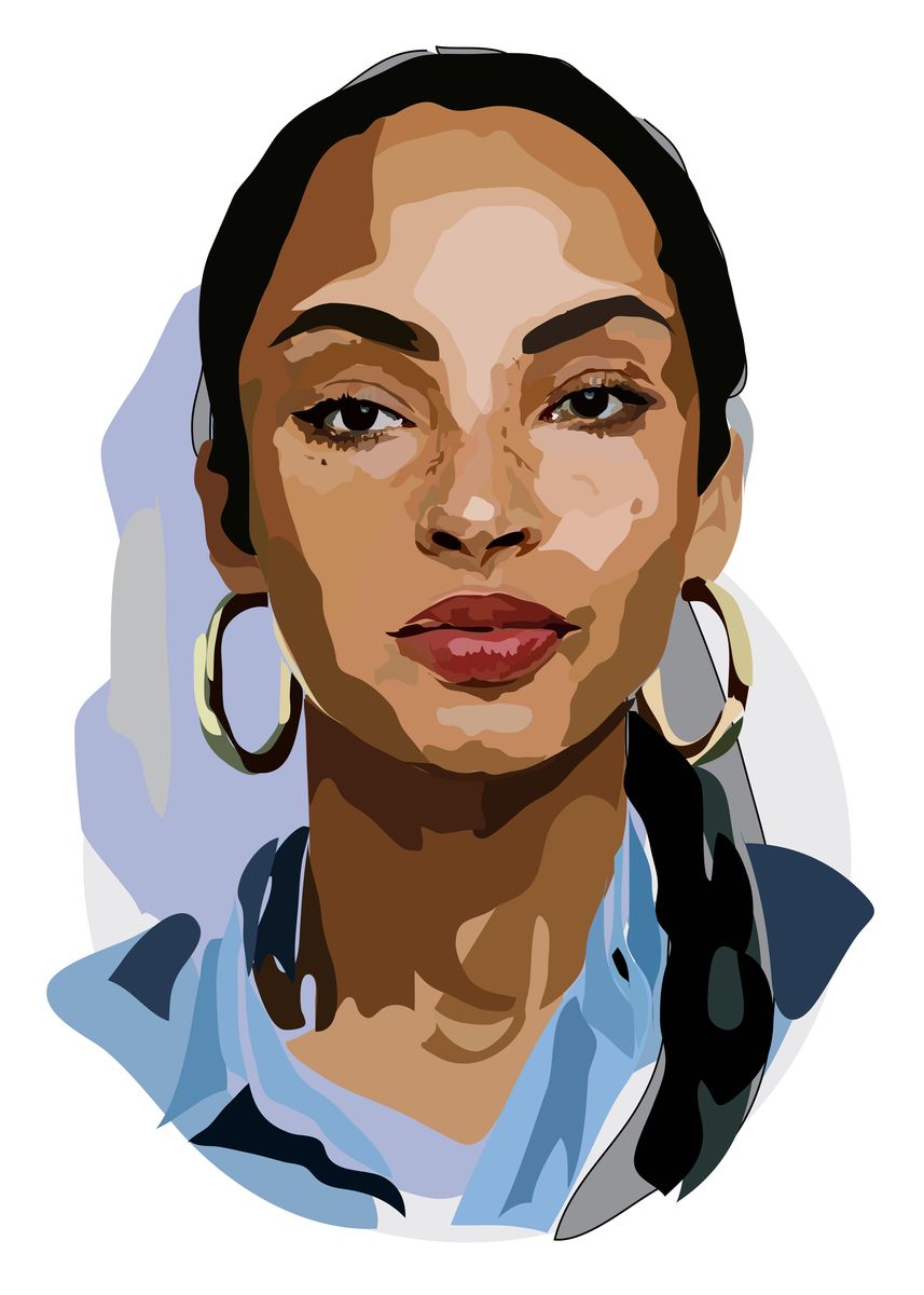 'Soul Singer' Poster, picture, metal print, paint by Anna McKay | Displate