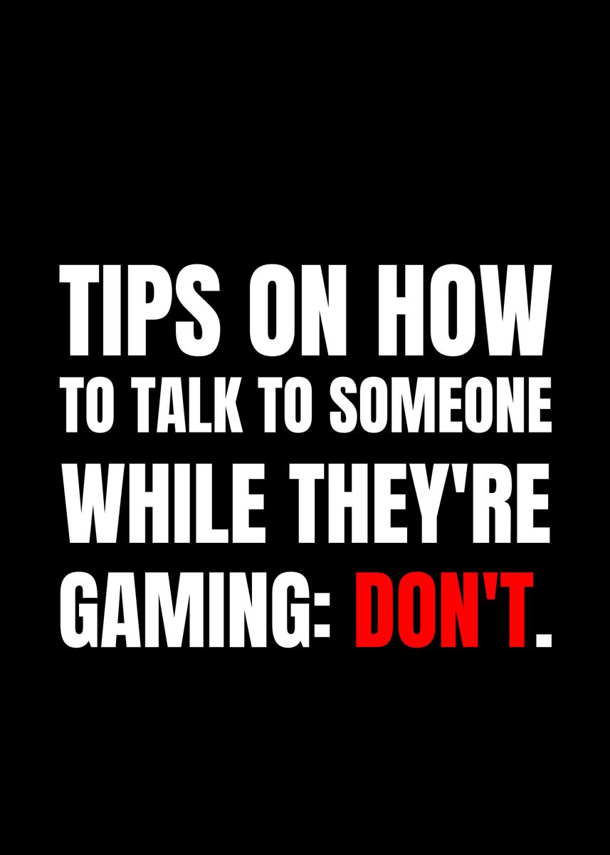 'Gaming Quotes' Poster by Best Quotes | Displate