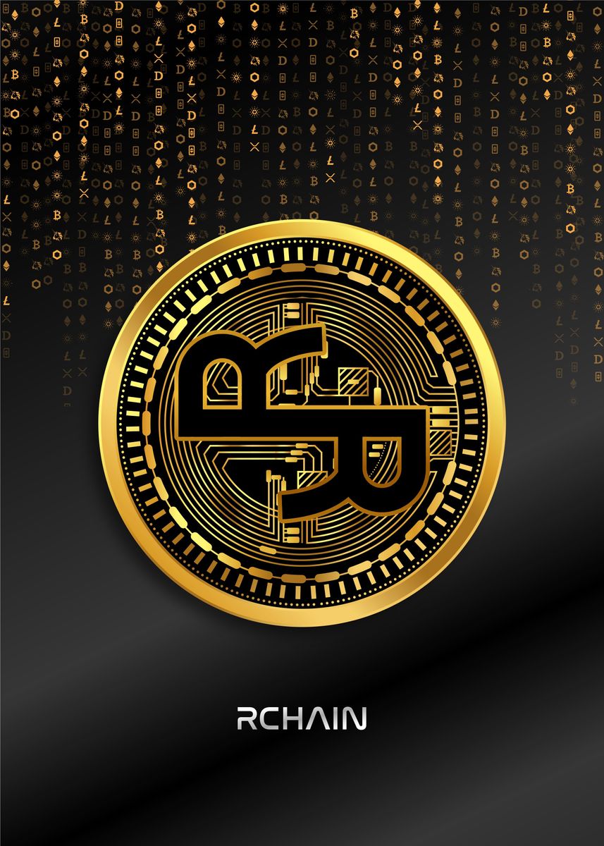 'rchain' Poster, picture, metal print, paint by Bestselling cool ...