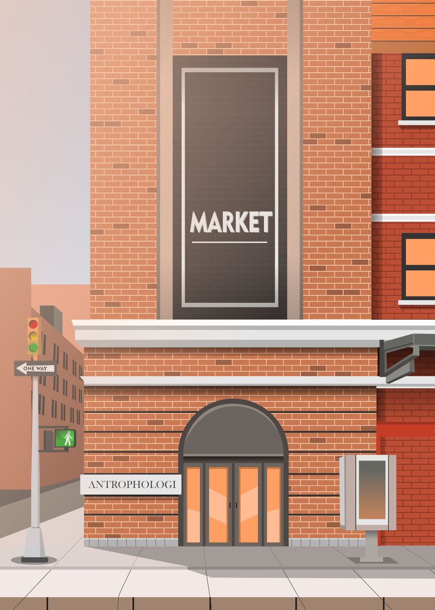 'The Market Stone ' Poster, picture, metal print, paint by Amar Maruf ...