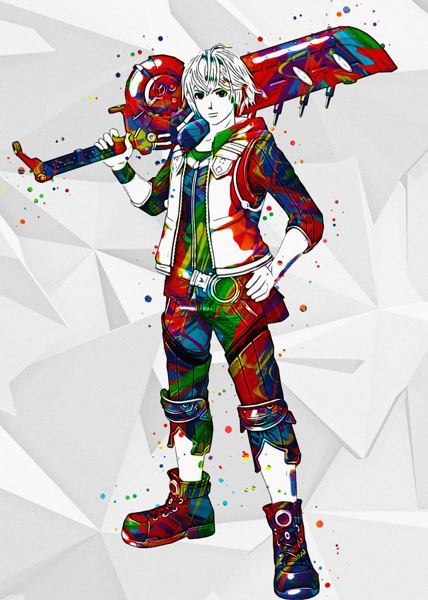 'Shulk' Poster, picture, metal print, paint by Lloyd Studio | Displate